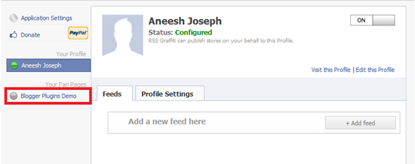 Create a Facebook Fan Page for your Blog - Blogger Widgets